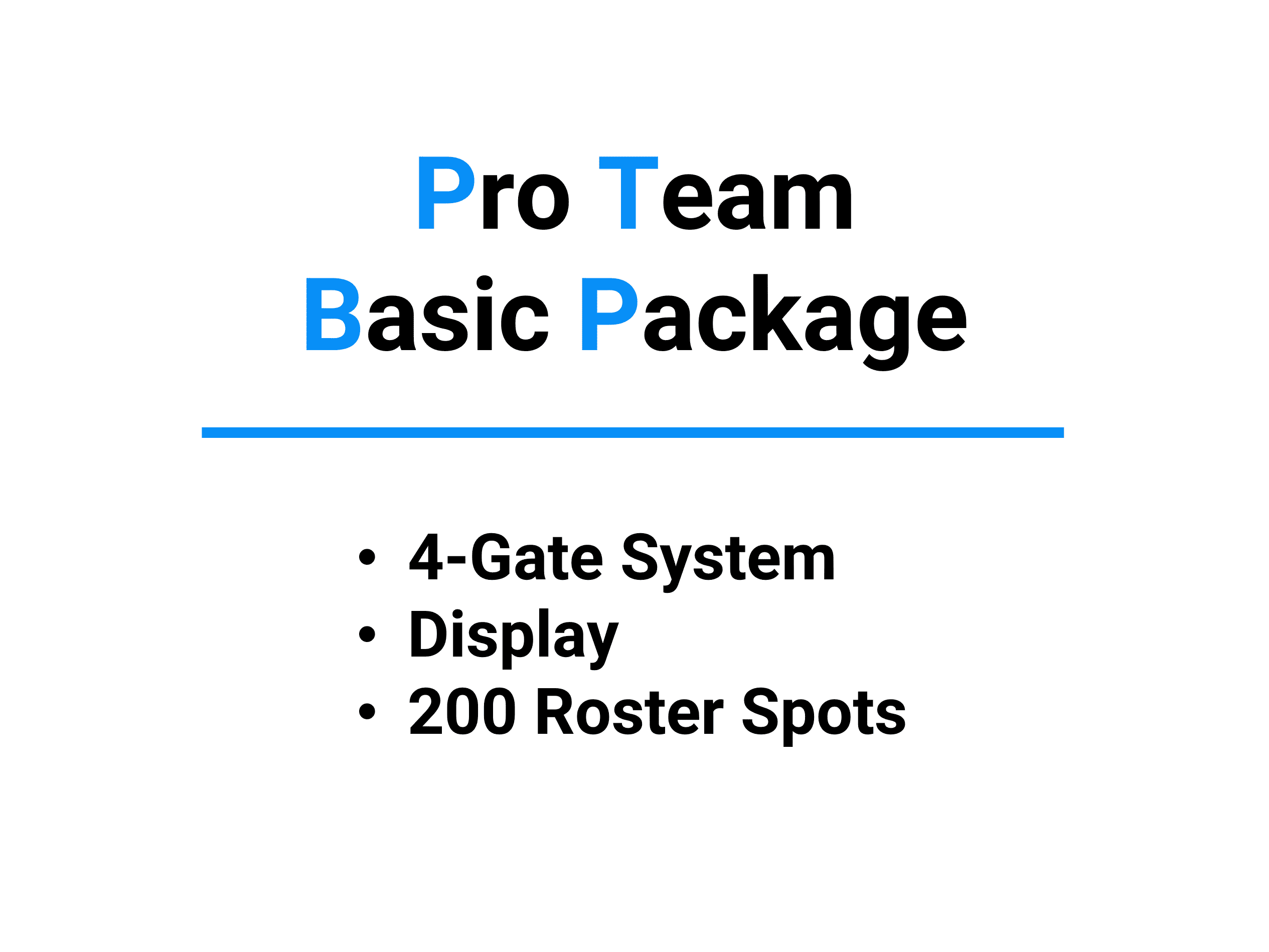 Pro Team Basic Package – Dashr