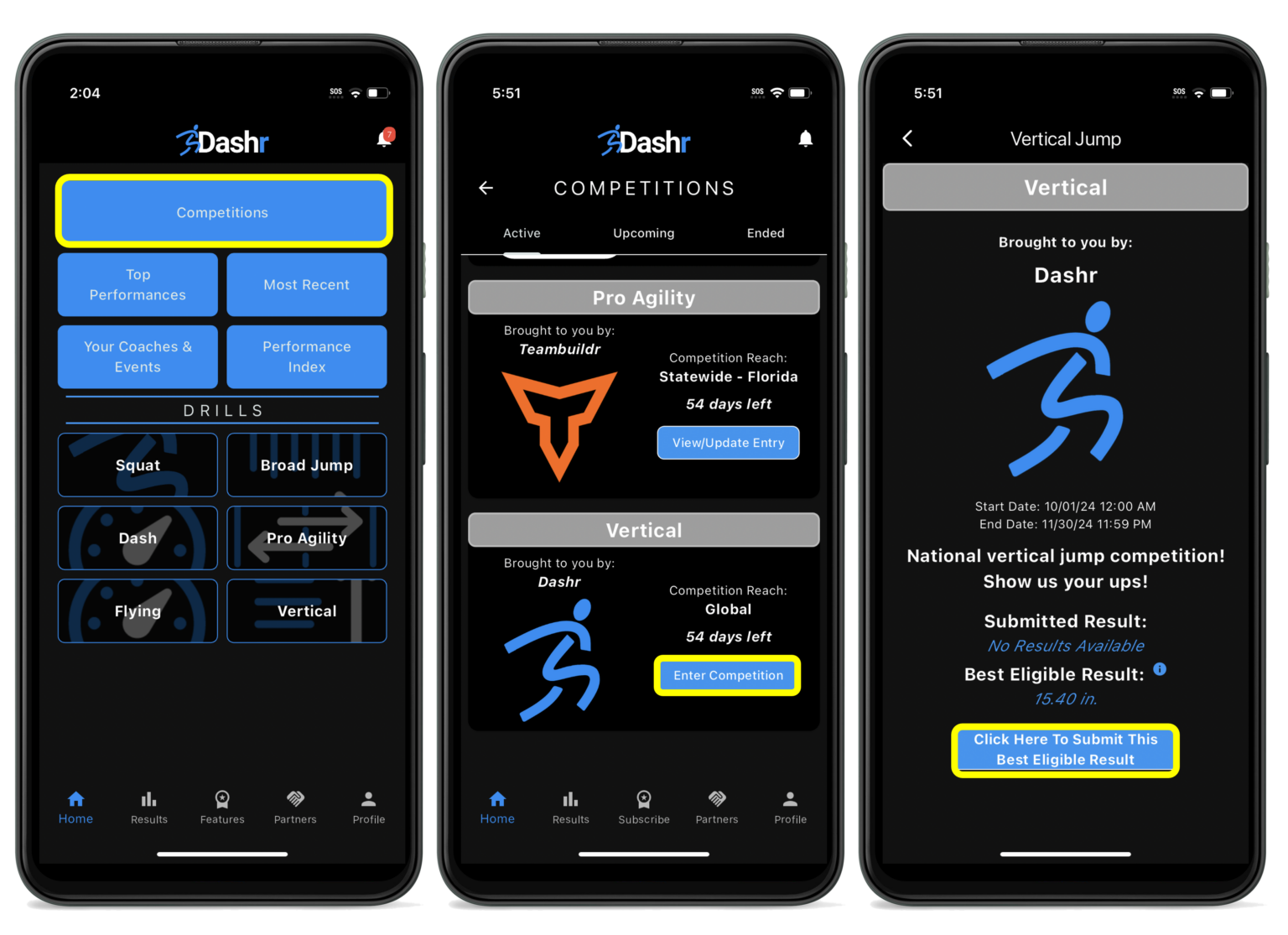 Player Profile App Operation | Dashr