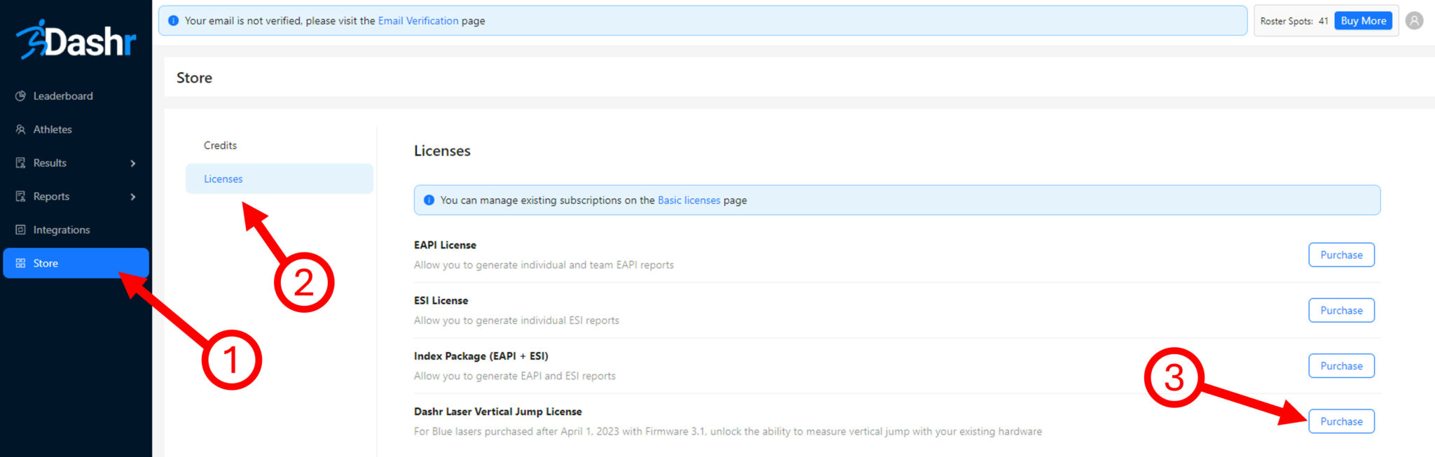 Dashr|Laser Vertical Jump | Dashr