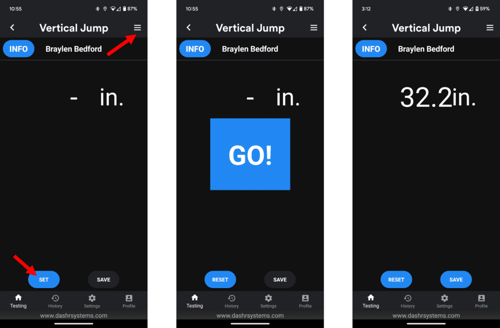 Dashr | Blue Laser Jump – Dashr