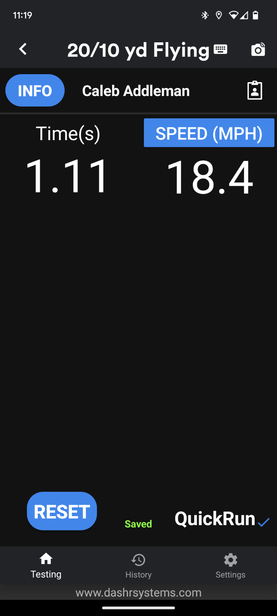 How is speed calculated on the app? | Dashr